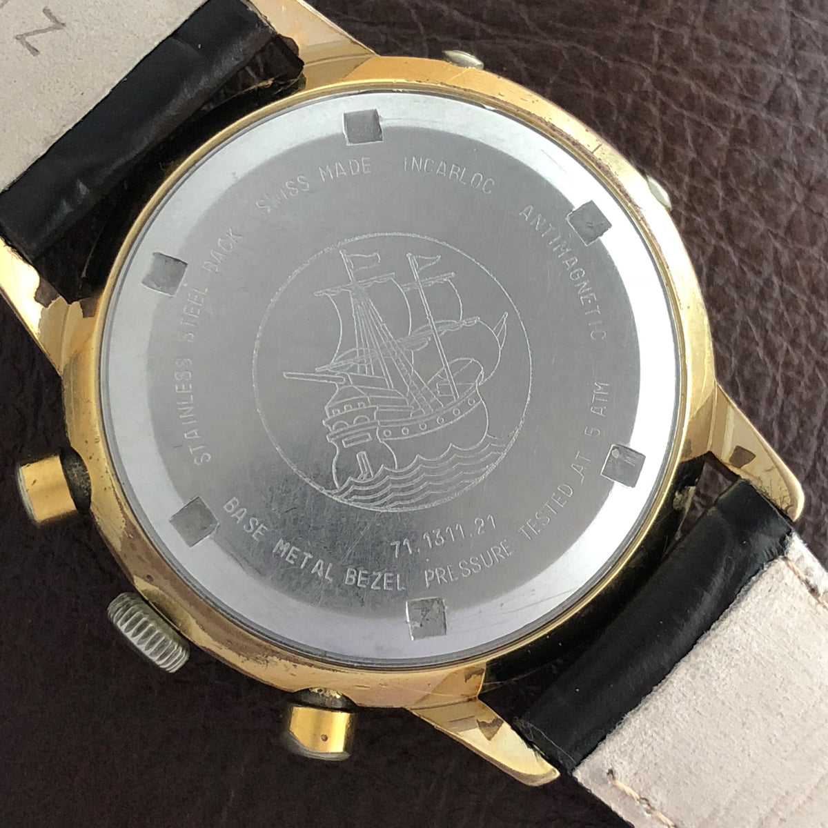 Sold - Wakmann Gigandet Triple Date Vintage Chronograph Valjoux 730 (7 ...